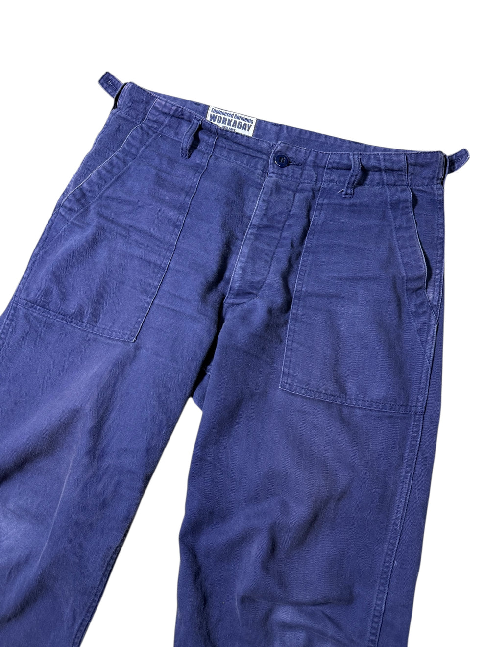 Engineered Garments Workaday HBT Fatigue Pants Indigo Blue – ChaosArchiveMy